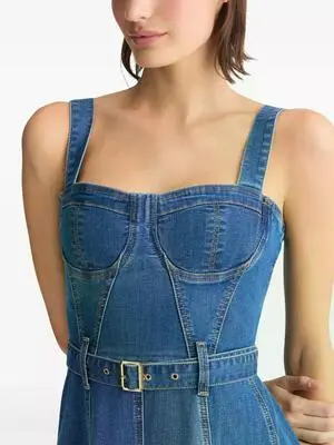 Liu Jo Denim Bustier Dress