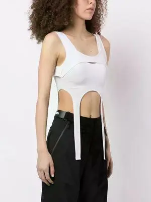 HELIOT EMIL Harness Tank Top - White