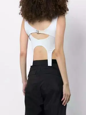 HELIOT EMIL Harness Tank Top - White