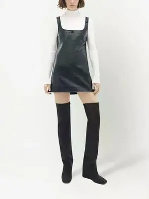 COURREGES Reedition Vinyl Mini Dress - Blue