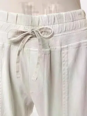 JAMES PERSE Drawstring Waist Trousers - White