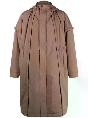Issey Miyake Padded Hooded Coat