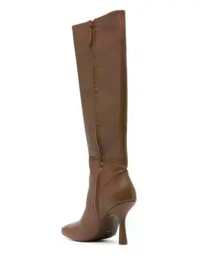 Senso Saryne Leather Knee-high Boots - Brown