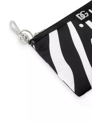 Dolce & Gabbana Zebra Print Travel Comfort Set