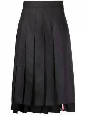 Thom Browne Super 120's Twill Pleated Skirt