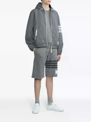 Thom Browne Cotton Sweatshirt With 4-bar Stripe