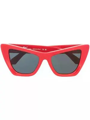 Off-White Arrows Cat-eye Sunglasses - Red