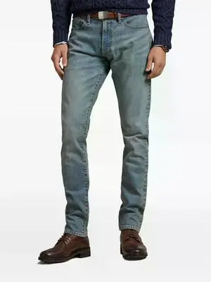 Polo Ralph Lauren Whiskering Detail Jeans - Blue
