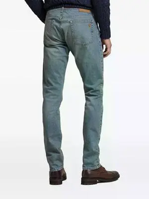 Polo Ralph Lauren Whiskering Detail Jeans - Blue