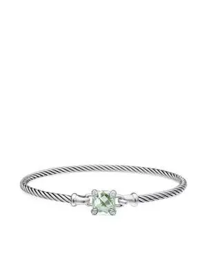 David Yurman Sterling Chatelaine Diamond Bracelet