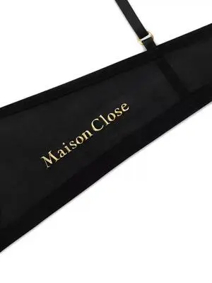 MAISON CLOSE Double Sens Bra - Black