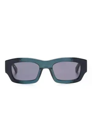 Études Studio Square Frame Sunglasses - Blue