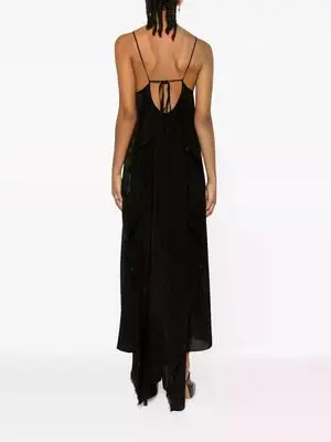 UMA WANG Adore Frayed-hem Dress