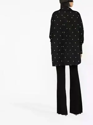 Attico Diana Oversized Logo-print Shirt