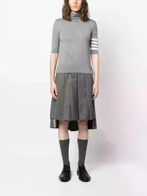 Thom Browne Turtleneck Short-sleeve Jumper