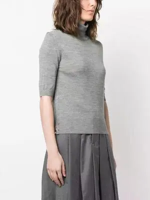 Thom Browne Turtleneck Short-sleeve Jumper