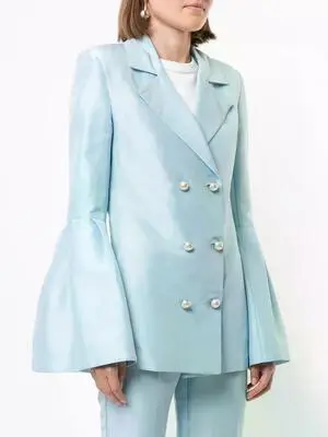 MACGRAW Silk Wing Blazer - Blue