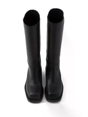 Prada Knee-high 55mm Leather Boots