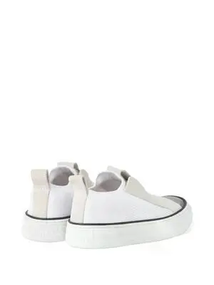 Brunello Cucinelli Monili Embellished Slip-on Sneakers