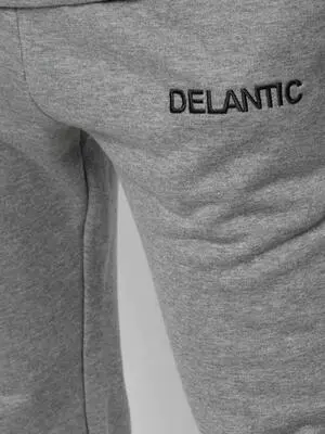 DELANTIC Logo-print Fleece Sweatpants