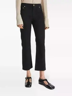 Tory Burch Cropped Flare Jeans