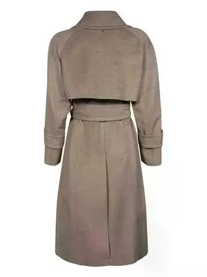 DONDUP Double-breasted Coat With Belt