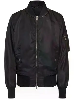 Valentino Garavani Studded Bomber Jacket
