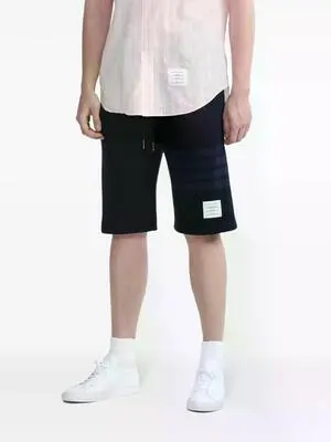 Thom Browne 4-bar Loopback Track Shorts - Blue