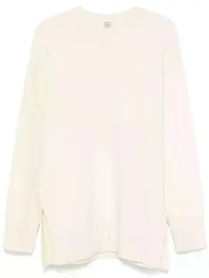 TOTEME Double-knit Wool-cashmere Blend Sweater
