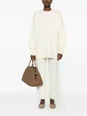 TOTEME Double-knit Wool-cashmere Blend Sweater