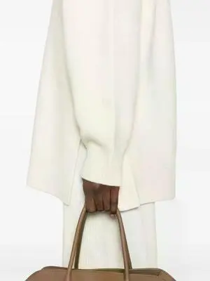 TOTEME Double-knit Wool-cashmere Blend Sweater