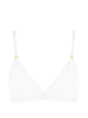 MAISON CLOSE Corps À Corps Triangle-cup Bra - White