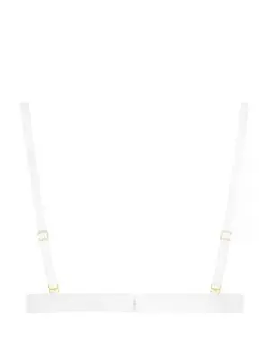 MAISON CLOSE Corps À Corps Triangle-cup Bra - White
