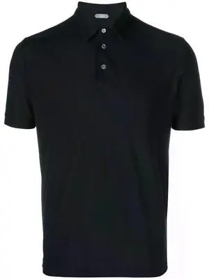 Zanone Short Sleeve Polos For Men