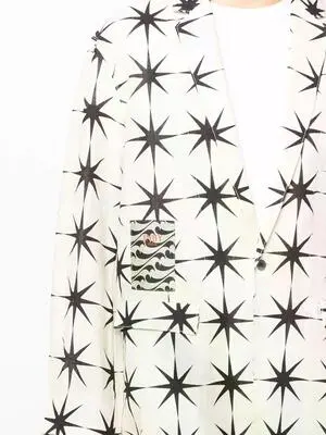 JNBY Printed Linen Blazer