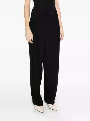 TOTEME Pleated Straight-leg Trousers