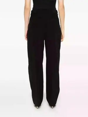 TOTEME Pleated Straight-leg Trousers