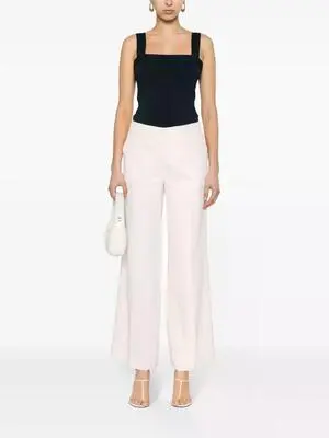 P.a.r.o.s.h Mid-waist Wide-leg Trousers