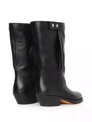 Isabel Marant Étoile Ademe Leather Boots - Black