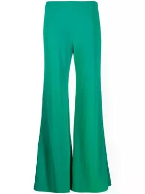 Alberta Ferretti High-waisted Flared Trousers