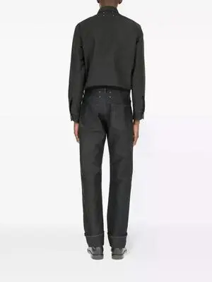 MAISON MARGIELA Four-stitch Satin Trousers