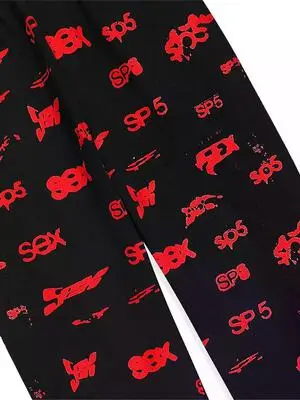 SP5DER Graphic-print Track Pants
