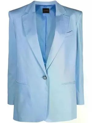 Andamane Guia Oversized Single-breasted Blazer - Blue