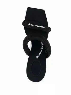 Alexander Wang Julie Logo-print Sandals