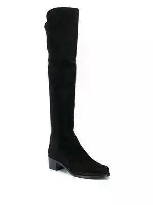STUART WEITZMAN 45mm Thigh-high Boots - Black