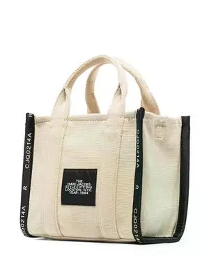 Marc Jacobs The Jacquard Small Tote Bag - Neutrals