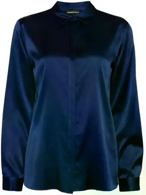 Emporio Armani Collared Shirts For Women