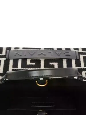 Balmain B-army Monogram Tote Bag