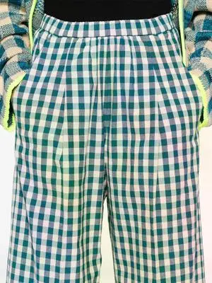 FORTE_FORTE Check-pattern Trousers