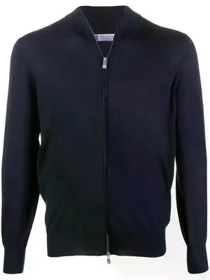 Brunello Cucinelli High-neck Zip-through Sweater